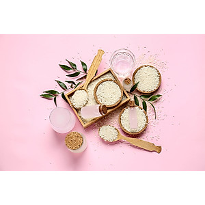 Rice Water Hair Growth Mixture - 100% Natural, Extra Strength, Herbal Mist, Spray, Conditioner for Hair, Scalp, Locs, Dreads, Dry, Oily, Brittle - Fermented, Aloe Vera, D-Panthenol, Antioxidants -