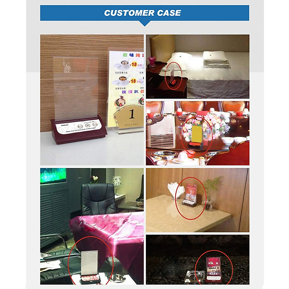 SINGCALL Wireless Calling System Wireless Pager Calling System, Restaurant Paging Systems,Rechargeable Waterproof Watch Receiver APE6900