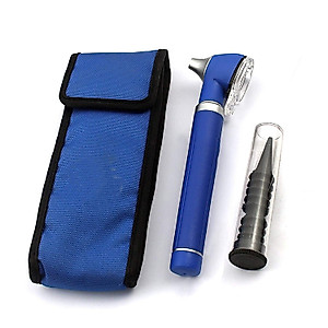 OdontoMed2011 LED Pocket Mini Otoscope Set Blue Color ODM
