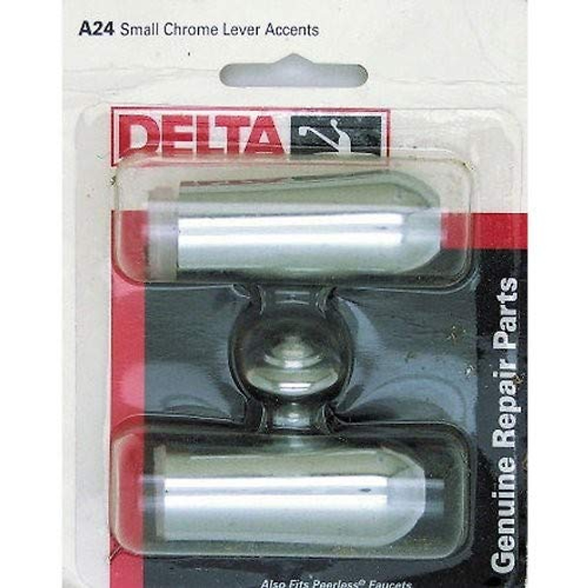 DELTA FAUCET A24 Faucet-Handles, Chrome