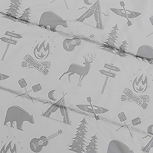 Core Youth Indoor/Outdoor Sleeping Bag - Great for Kids, Boys, Girls - Ultralight and Compact Perfect for Backpacking, Hiking, Camping, and Sleepovers (Blue)