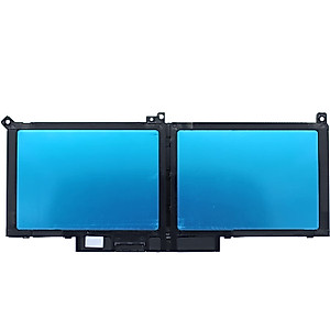 EFOHANA F3YGT Laptop Battery Replacement for Dell Latitude E7280 E7290 E7480 E7490 E7380 E7390 Series Notebook 0DM3WC DM3WC 7.6V 60Wh 7500mAh 4-Cells