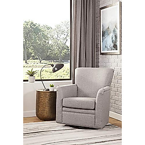 GRAFTON HOME Cari 360 Swivel Rocker, London Fog