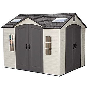 Dual Entry Storage Shed, 8' X 10'