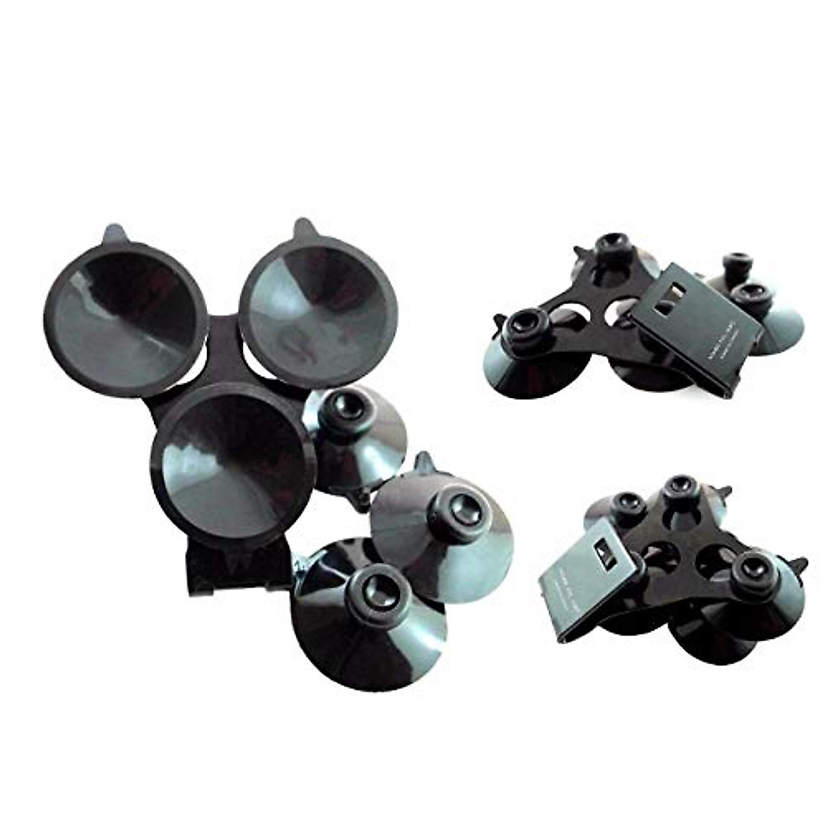 Noa Store R1 R3 Windshield Mount Bracket + 6 Black Suction Cups Compatible with Uniden Radar Detectors