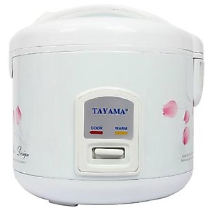 TRC-10 Cool Touch 10-Cup Rice Cooker and Warmer with Steam Basket, White