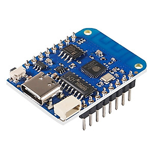 QCCAN 2pcs for WEMOS D1 Mini V4.0.0 Type-C USB WiFi Internet of Things Board Based ESP8266 4MB Compatible for Arduino MicroPython Nodemcu