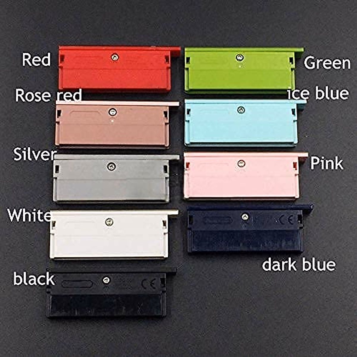 Dust Proof Cover Card Slot Cover Cap Dust Plug Case for NDSL NDS Lite (Black)
