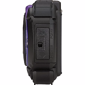 Pentax Optio WG-1 Adventure Series 14 MP Waterproof Digital Camera with 5x Wide-Angle Optical Zoom (Purple)