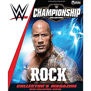 WWE Championship Collection | The Rock with Magazine issue 6 by Eaglemoss Hero Collector