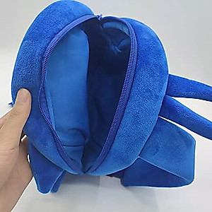 Sonic Plush Backpack, Sonic Backpack for kids, toddlers and Sonic fans