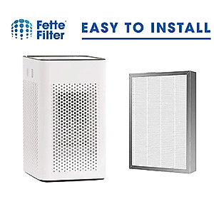 Fette Filter - Premium H13 True HEPA Replacement Filter Compatible with MA-25 Air Purifier with 3-in-1 filtration system. (Pack of 4)