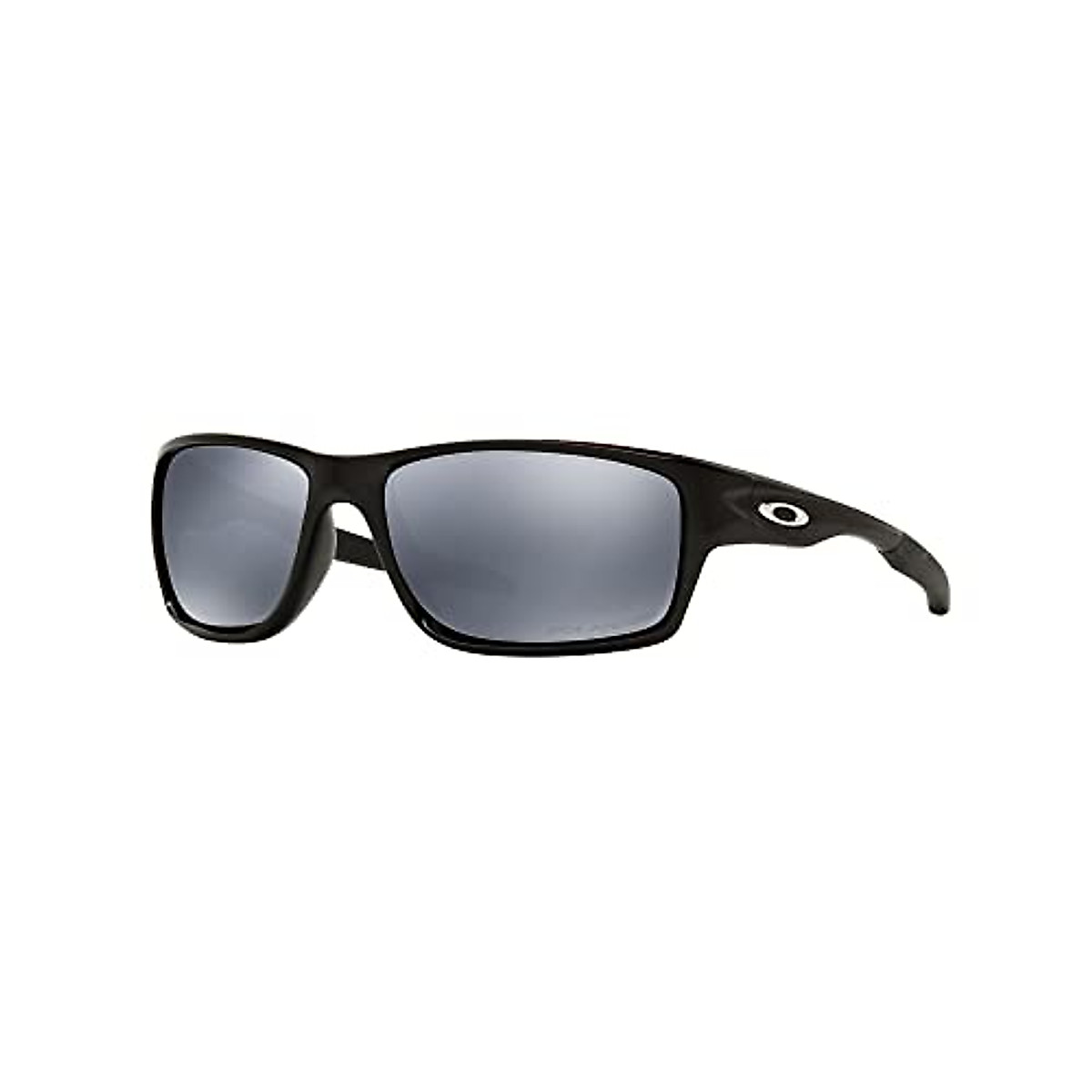 Oakley Men's OO9225 Polarized Rectangular Sunglasses, Polished Black, 60mm
