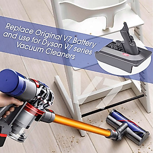V7 Adapter for Craftsman 20V Battery Work for Dyson V7 Compatible with SV11 V7 Motorhead V7 Animal V7 Trigger V7 HEPA V7 Car+Boat V7 Absolute Handheld Vacuum Cleaners