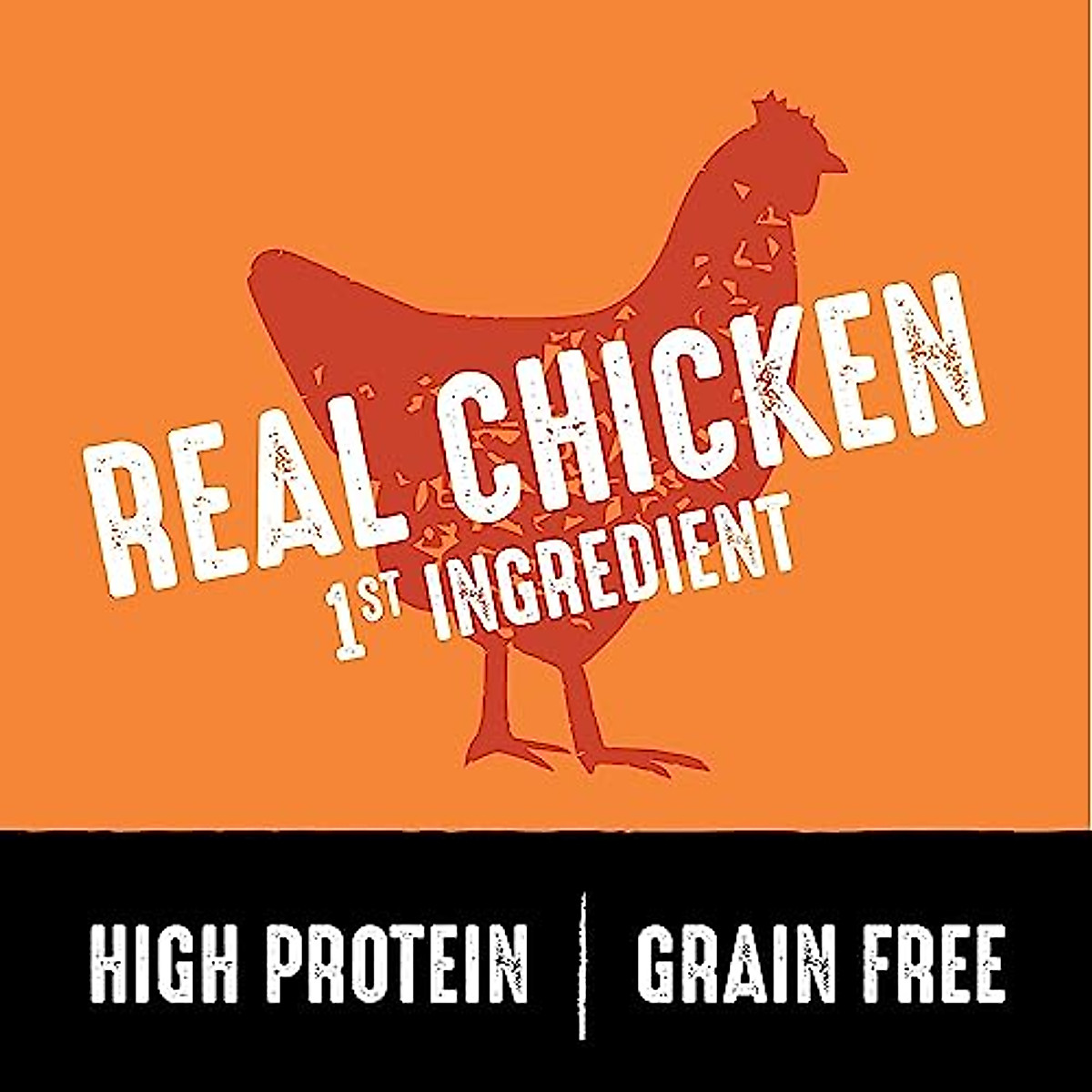 CRAVE Grain Free High Protein Adult Dry Dog Food, Chicken, 4 lb. Bag