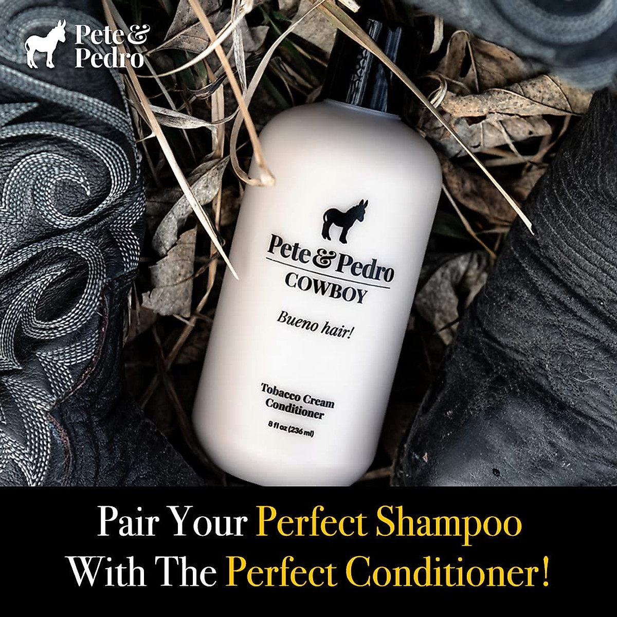 Pete & Pedro BOLD - Bourbon Scented Daily Haircare Shampoo | Bourbon-Scented Uber-Rich Daily Hair Shampoo For Men And All Hair Types | As Seen on Shark Tank, 8.5 oz.