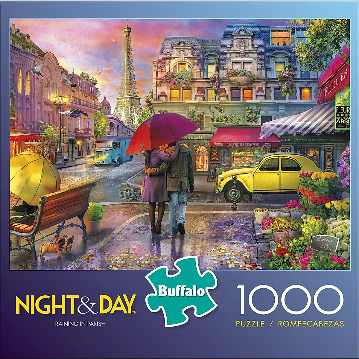 Buffalo Games - Raining in Paris - 1000 Piece Jigsaw Puzzle