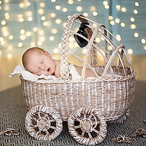 SOVONCARE Stroller Fan Clip on for Baby, Portable Fan for Stroller, Car Seat Fan, Mini Handheld Fan 5200mAh 360°Rotatable Fan with Octopus Tripod Adjustable 3 Speeds Idea Gift