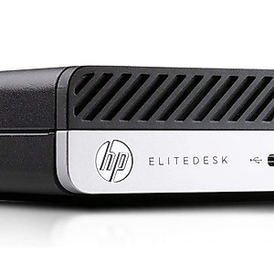 HP Micro Desktop Computer 800 G3 Elitedesk Mini Business PC, Intel Quad Core i7-6700T,16GB DDR4 RAM 256GB SSD,WiFi Type-C Port, New Wired Keyboard Mouse, Windows 10 Pro 64-bit (Renewed)…