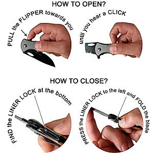 Engraved Pocket Knife for Mens - Anniversary Unique Gifts For Him - Wood Handle Folding Knife with Clip - Christmas Birthday Gift - Presents for Men, Husband, Boyfriend Gifts (Forever and Always)