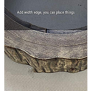 LEAYAN Garden Fire Pit Grill Bowl Grill Barbecue Rack Fire Pits Bowls,for Garden Wood Burning BBQ with Grill and Lid Cast Iron Outdoor Firepit for Log Burning for Patio Camping Waterproof 80cm