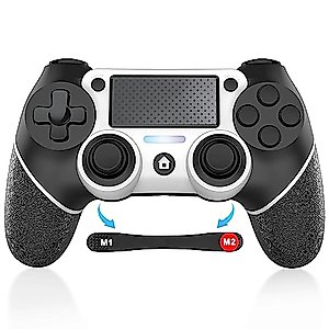 AantnaSR for PS4 Controller Wireless, with USB Cable,600mAh Battery,Dual Vibration,6-Axis Motion Control,3.5mm Audio Jack,Multi Touch Pad,Share Button, PS4 Controller Compatible with PS4/Slim/Pro/PC