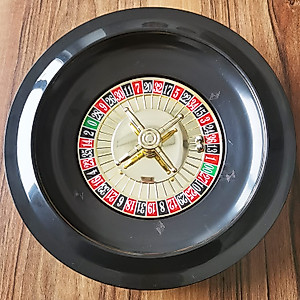 SEETOOOGAMES 10 Inches Roulette Wheel