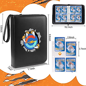 YUKOSON Grehge for Trading Cards 4-Pocket, Garden Sculpture Outdoor Decoration