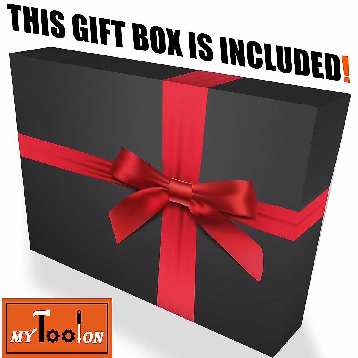 MyToolOn Magnetic Wristband with 20 Strong Magnets for Holding Screws, Nails, Drill Bits. Best Unique Tool Gift for Men, Father Dad, DIY Handyman, Husband, Boyfriend, Him, and Women, Orange.