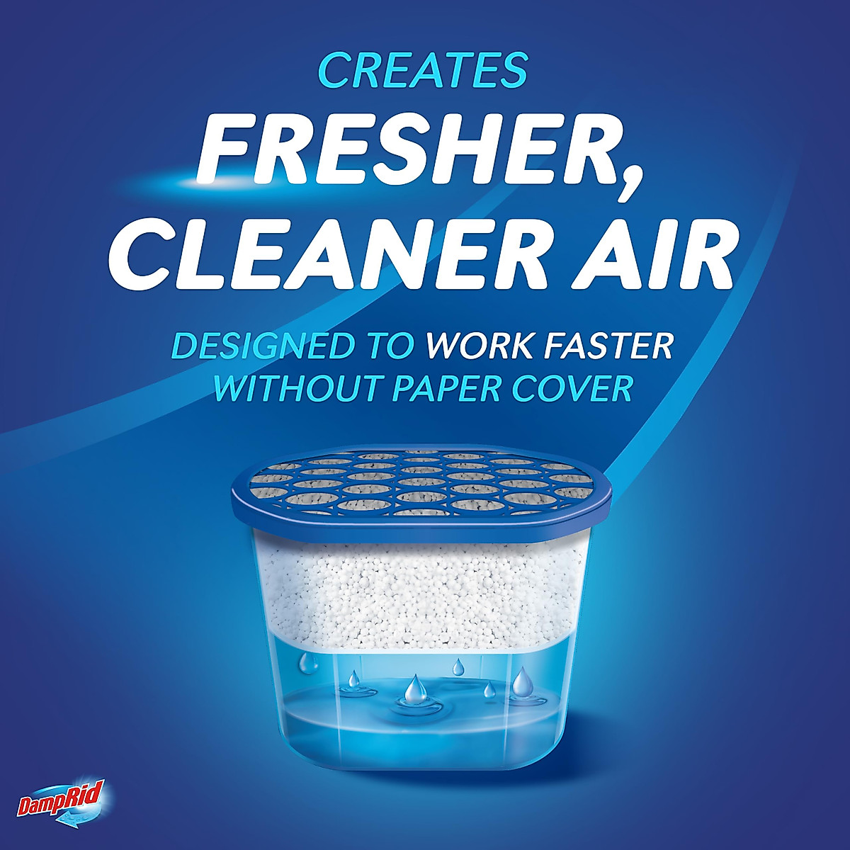 DampRid Disposable Moisture Absorber with Activated Charcoal, 18 oz., 3 Pack, Fragrance Free, Moisture Absorber & Odor Remover, Lasts Up To 60 Days, No Electricity Required