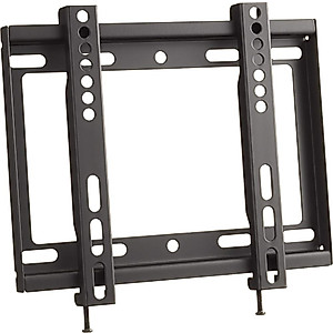 Insignia - Fixed TV Wall Mount for Most 19" - 39" TVs - Black
