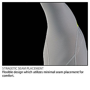 O'Neill Women's Epic 4/3mm Back Zip Full Wetsuit, Black/Black/Black, 6