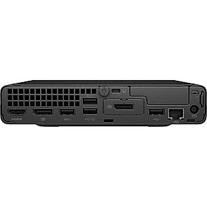 HP Business Desktop ProDesk 400 G6 Desktop Computer - Intel Core i5 10th Gen i5-10500T Hexa-core (6 Core) 2.30 GHz - 16 GB RAM DDR4 SDRAM - 256 GB NVMe M.2 PCI Express SSD - Desktop Mini - Black