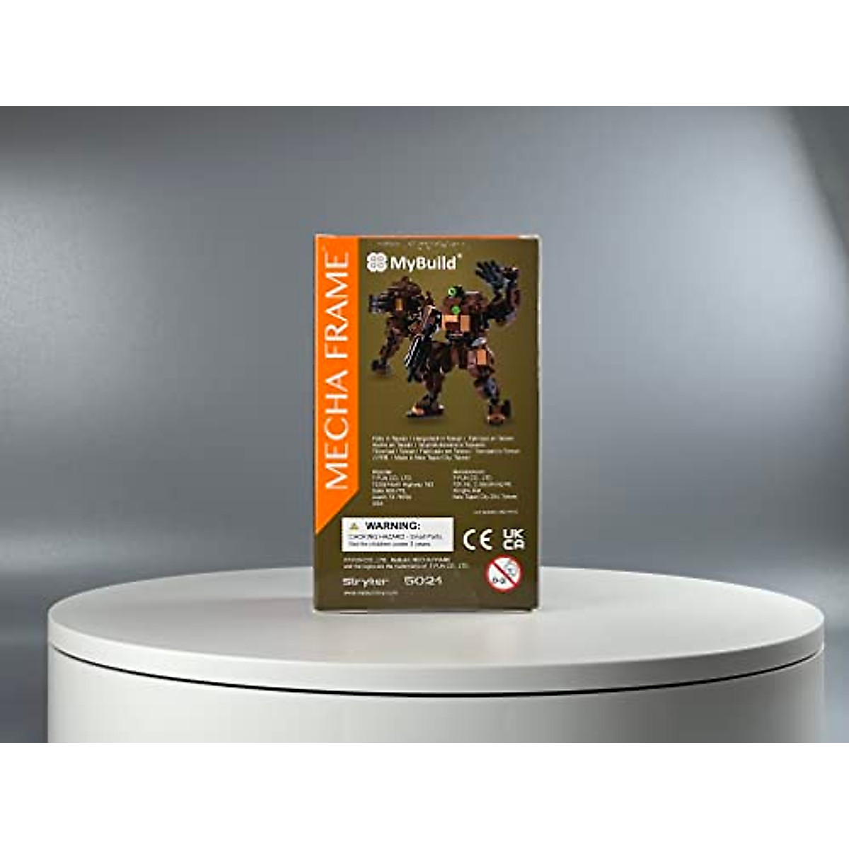 MyBuild Mecha Frame Armed Forces Stryker 5021 - Brown Armor Robot Blocks Toy Building Bricks Collection for Children to Adult Mech Fans