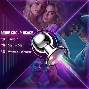 Adult Sex Toys Anal Toys Vibrating Butt Plug with App Remote Control 10 Vibrating Modes, Anal Beads Prostate Massager, Anal Sex Toys Vibrator for Men and Women, Couples