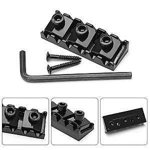 JIUWU 42mm Black Nut Wrench Screw for Floyd Rose Tremolo Double Locking System