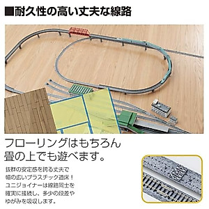 Kato USA Model Train Products Unitrack, 249mm (9 3/4") Radius 45-Degree Curve Track 4-Piece× 2pack (8piece)