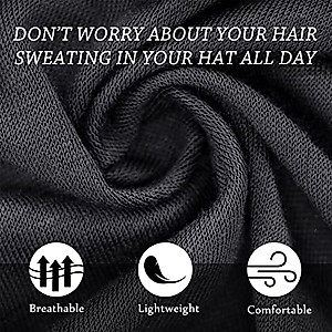 6 Pcs Hijab Scarf for Women Hijab UnderCap Hijab Cap Underscarf Adjustable Under Scarf Hat Islamic Muslim Scarf Caps with Tie Back Closure