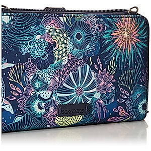 Sakroots womens Women's Eco-twill crossbody, Royal Blue Seascape, One Size US