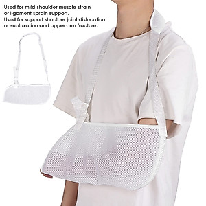 Shoulder Immobilizer, Rotator Cuff Brace Breathable Forearm Injury Arm Holder Shoulder Arm Brace Arm Forearm Fractures and Wrist Sprains