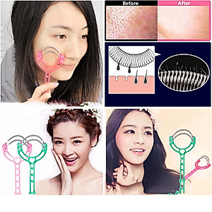 Face Roller Facial Hair Remover for Women. Remove Unwanted Hair on Upper Lip, Chin, Face, or Neck | The Original Hair Remover Spring for Unsightly Hair