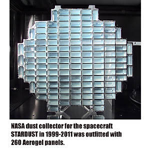 80ml Aerogel Blocks Airgel Granules Aerogel Particle (Frozen Smoke Blue Smoke) The lightest Solid in The World NASA Insulation Material 20-50mm