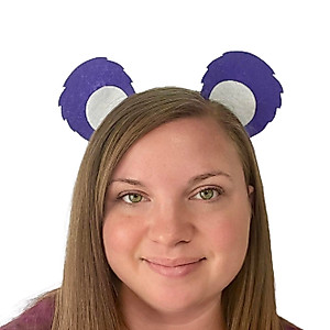 Party Ears 13 Colorful Teddy Bear Ears Headbands - One Size Fits Most, Multi-colored, Unisex - Kids to Adults