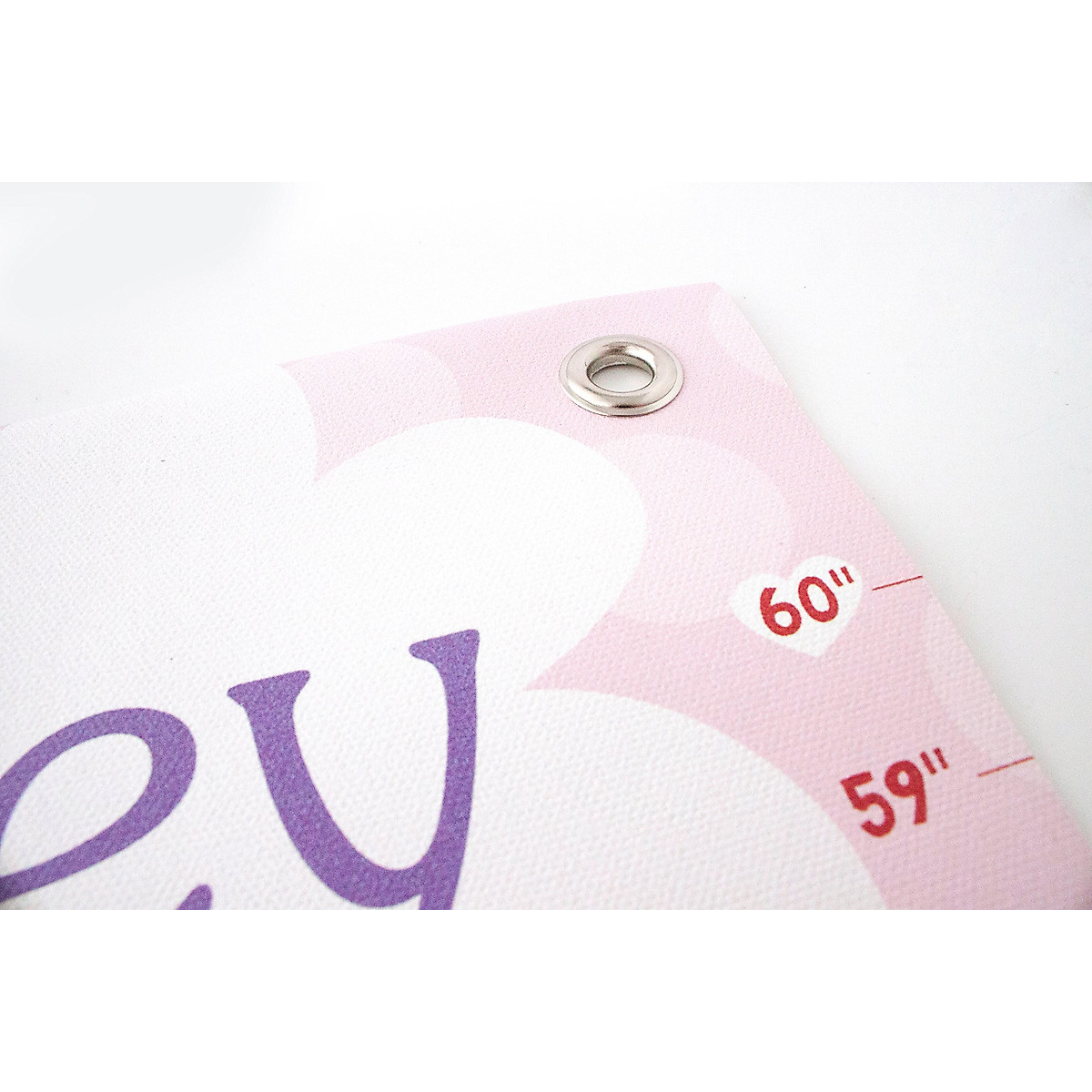 Personalized Growth Chart for Kids, Floral Pink - I See Me!