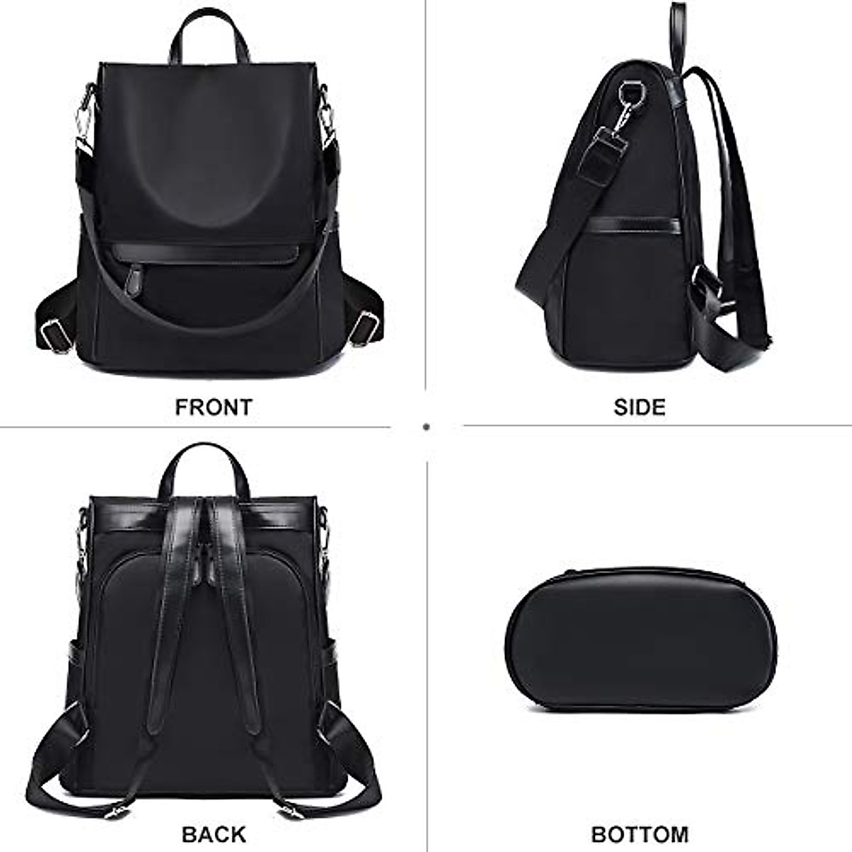 CHARMORE Women Travel Backpack Anti Theft Rucksack Nylon Waterproof Casual Daypacks Lightweight Backpack