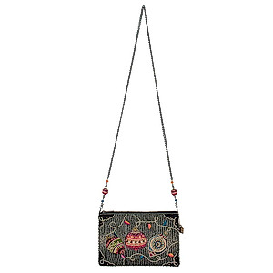 Mary Frances Get Lit Crossbody Handbag, Multi
