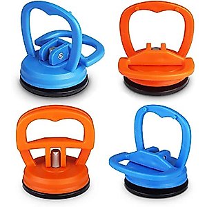GANGZHIBAO 4pcs Heavy Duty Suction Cups- Dent Puller Suction Cup Repair Tool for iMac,Computer，MacBook，iPhone,LCD Screen Remove Opening Tool for Dent Puller Remover for Car Dent Repair