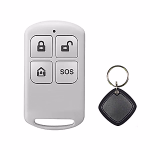 KEEPWORD WiFi IP GSM Tuya Wireless Intelligent Home Office Security Alarm Burglar Anti-Theft System,RFID Access,Auto Dialer,Easy Install