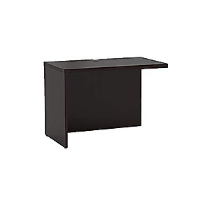 Mayline AR4224LDC Aberdeen Return 42"W x 24"D for use with Credenza, Desk or Extended Corner Desk, sold separately, Mocha Tf