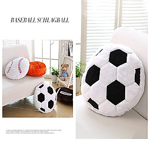 XIZHI 17.7 inch Football Throw Pillow Soft Stuffed Cushion Sports Toy Pillow Soft Durable Sports Toy for Sofa Room Decoration and Kids Boy Girls Children Birthday